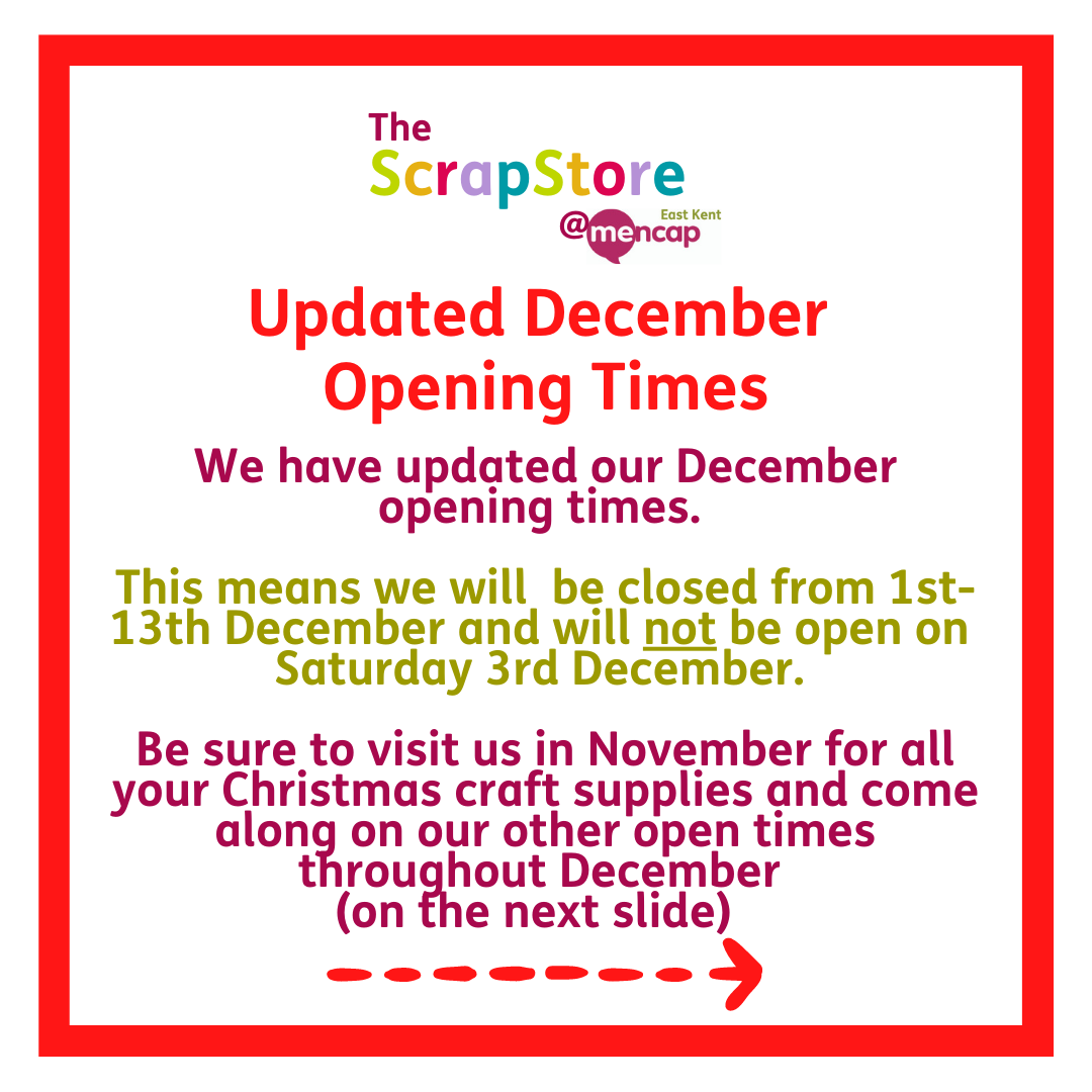 The ScrapStore @ East Kent Mencap – East Kent Mencap